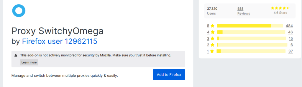 Proxy Switchyomega for Chrome / Mozilla Firefox: How To Setup and Use ...