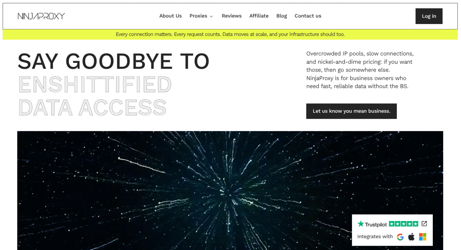 Top 5 Ninja Proxy Alternatives in 2025 - Floppydata